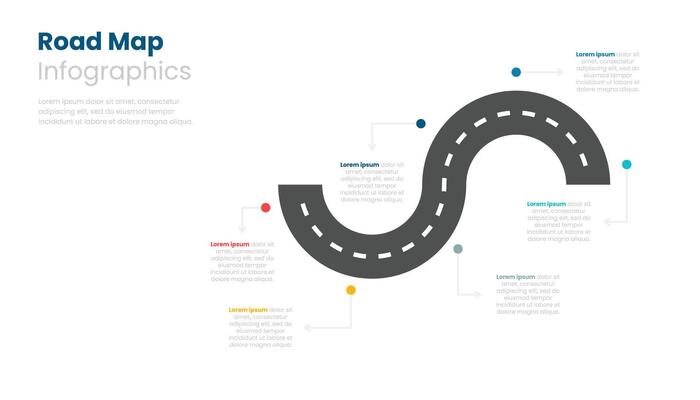 Road Map Diagram Vector Art, Icons, and Graphics for Free Download