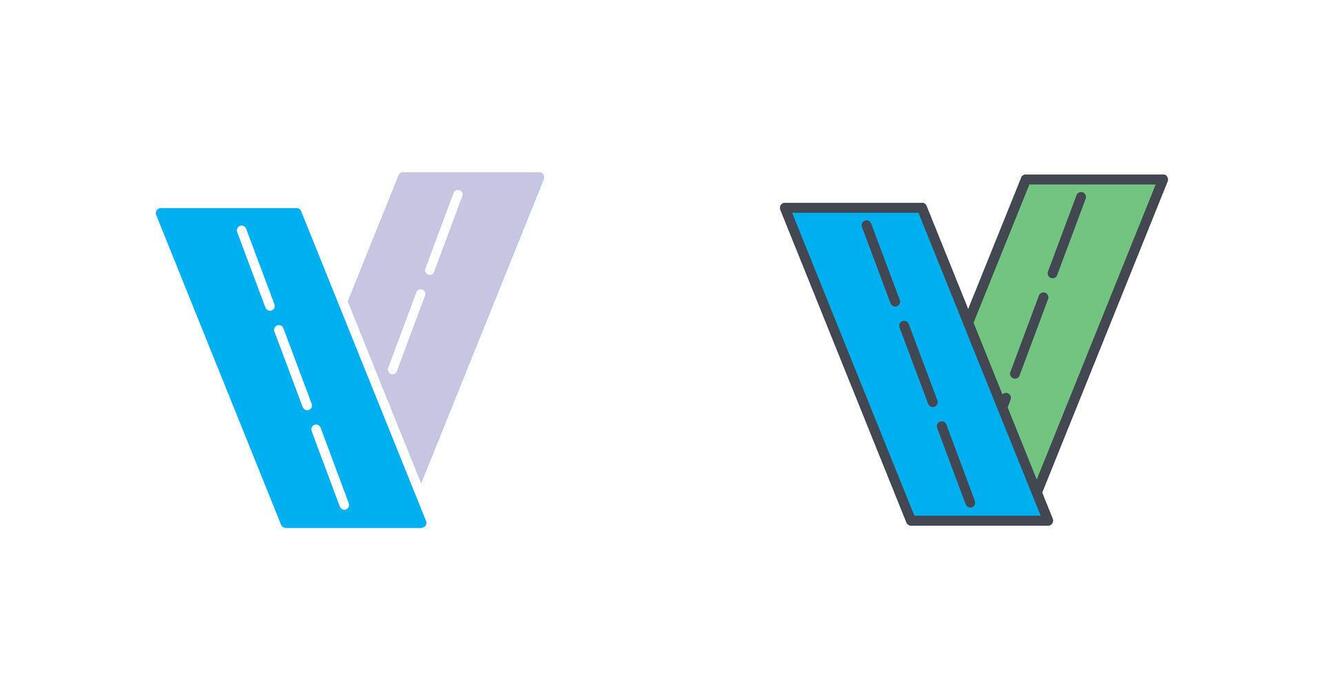 Two Roads Vector Art, Icons, and Graphics for Free Download