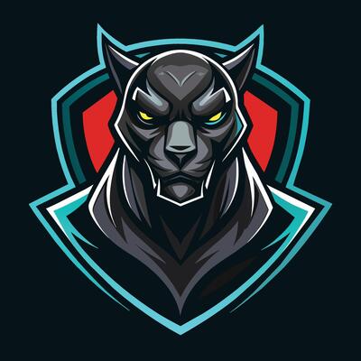 Black panther logo store