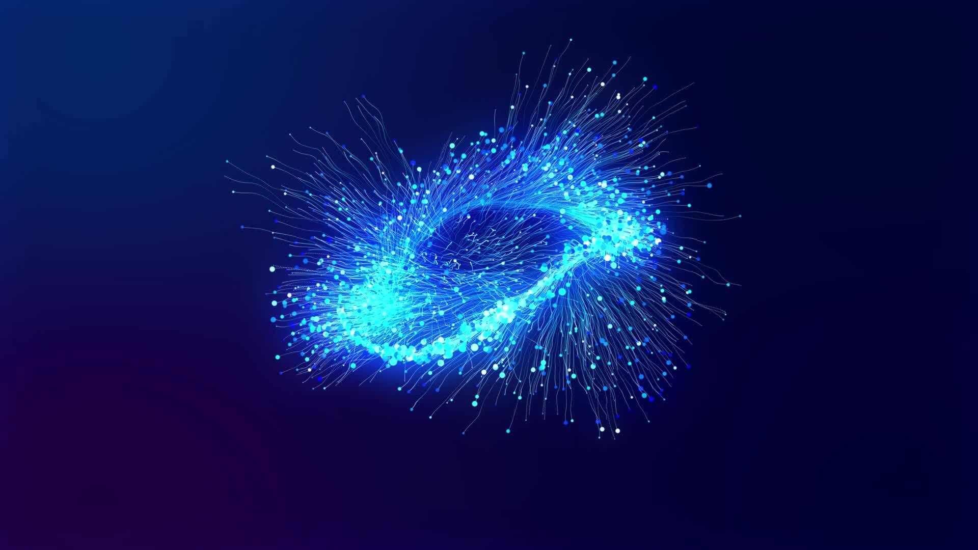 particle background animation 43245854 Stock Video at Vecteezy