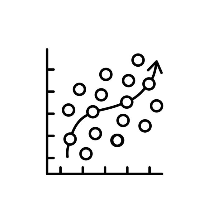 Linear Regression Vector Art, Icons, and Graphics for Free Download