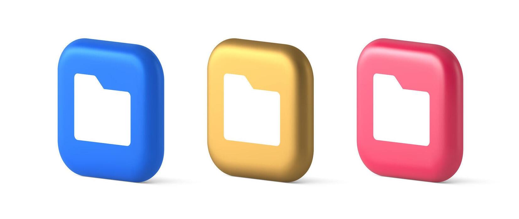 3d Folder Icon Vector Art, Icons, and Graphics for Free Download