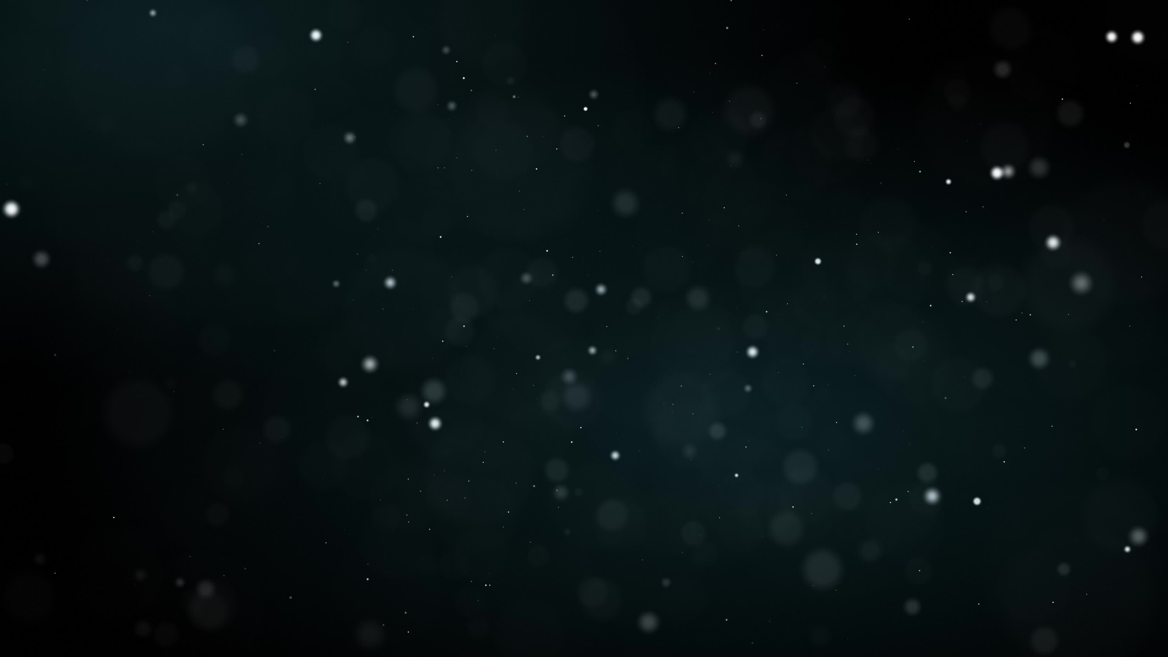 Luxurious bokeh particles. Flying dust particles. Slow macro photography. Seamless looping 4k ...