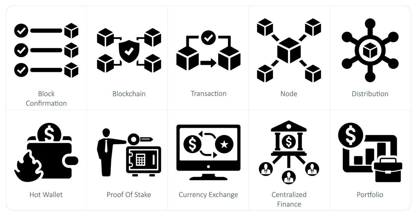 Blockchain Transaction Vector Art, Icons, and Graphics for Free Download