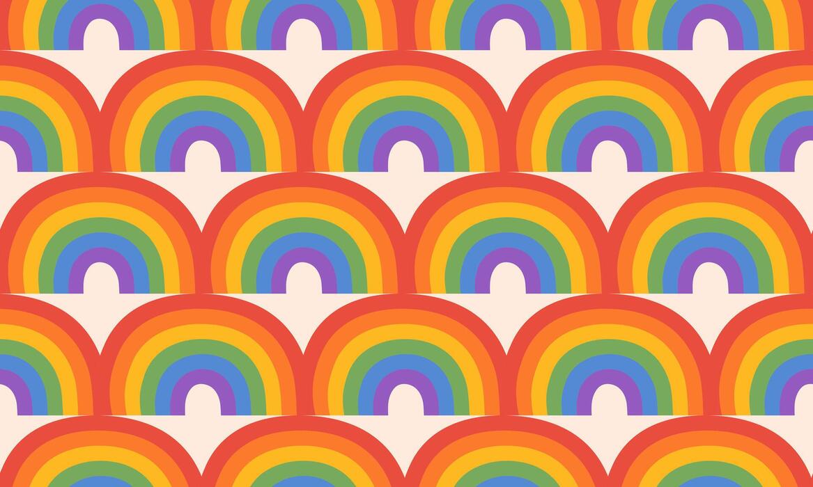 Rainbow Pattern Vector Art, Icons, and Graphics for Free Download