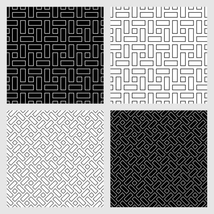 Seamless Geometric Line Pattern Vector Art, Icons, and Graphics for ...