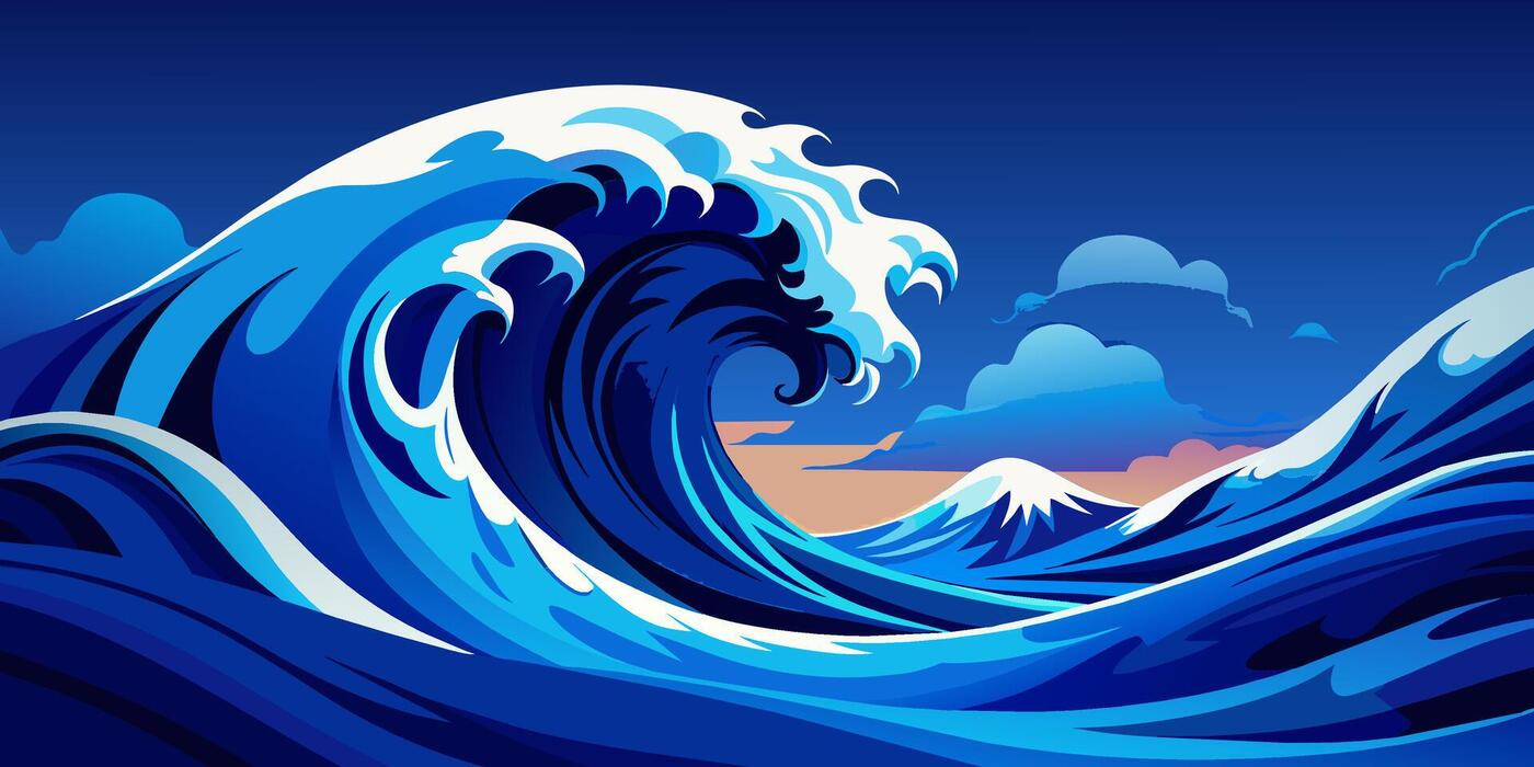 Page 4 | Abstract Wave Vector Art, Icons, and Graphics for Free Download