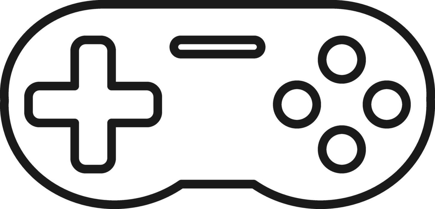 Game Controller Outline Vector Art Icons And Graphics For Free Download