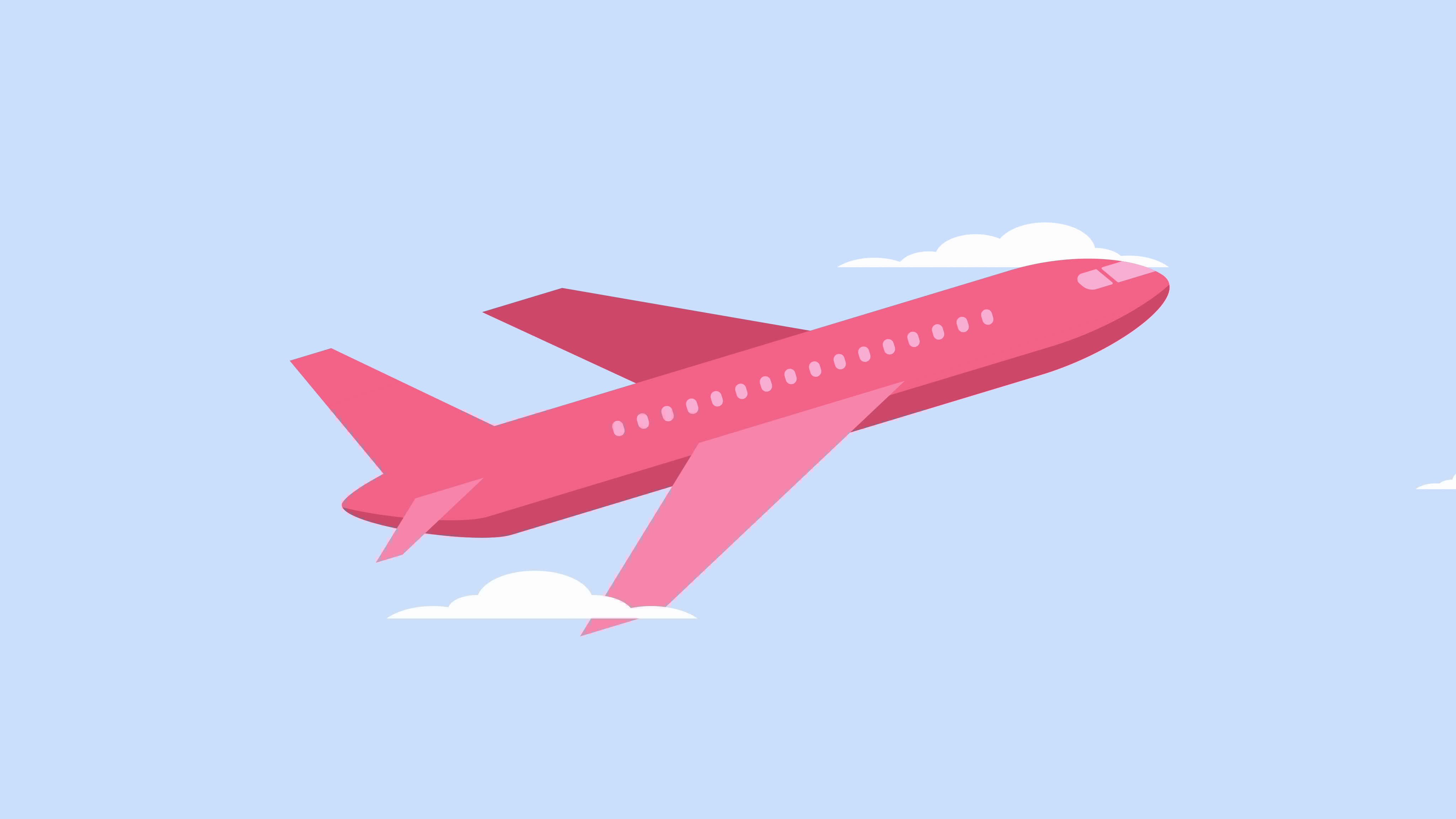 2D Plane Flying Animation 43553838 Stock Video at Vecteezy