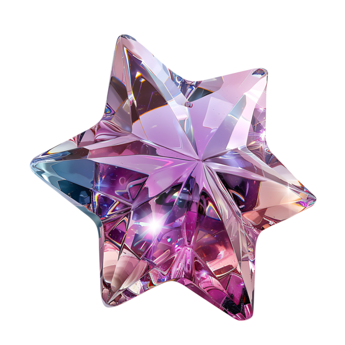 Crystal Star PNGs for Free Download