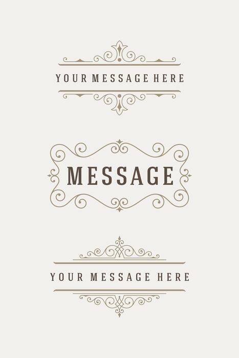 Message Frame Vector Art, Icons, and Graphics for Free Download