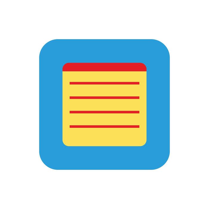 Notes App Vector Art, Icons, and Graphics for Free Download