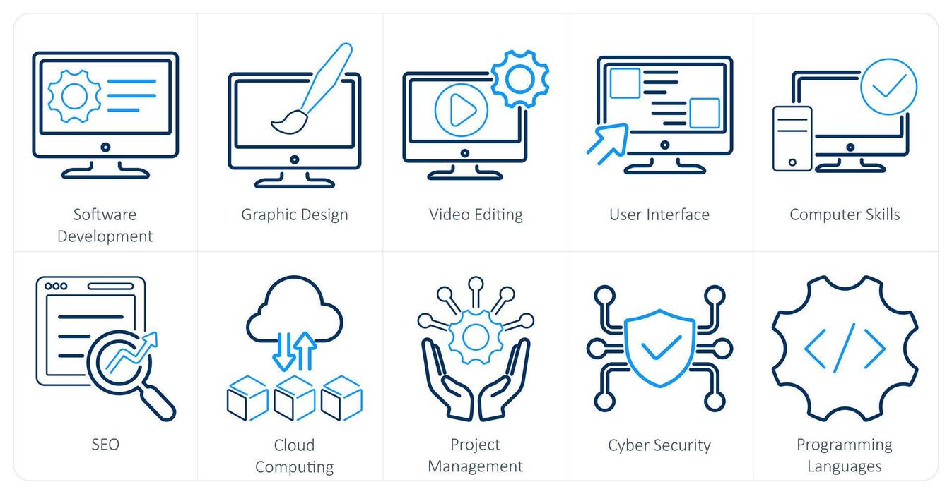 Software Services Vector Art, Icons, and Graphics for Free Download
