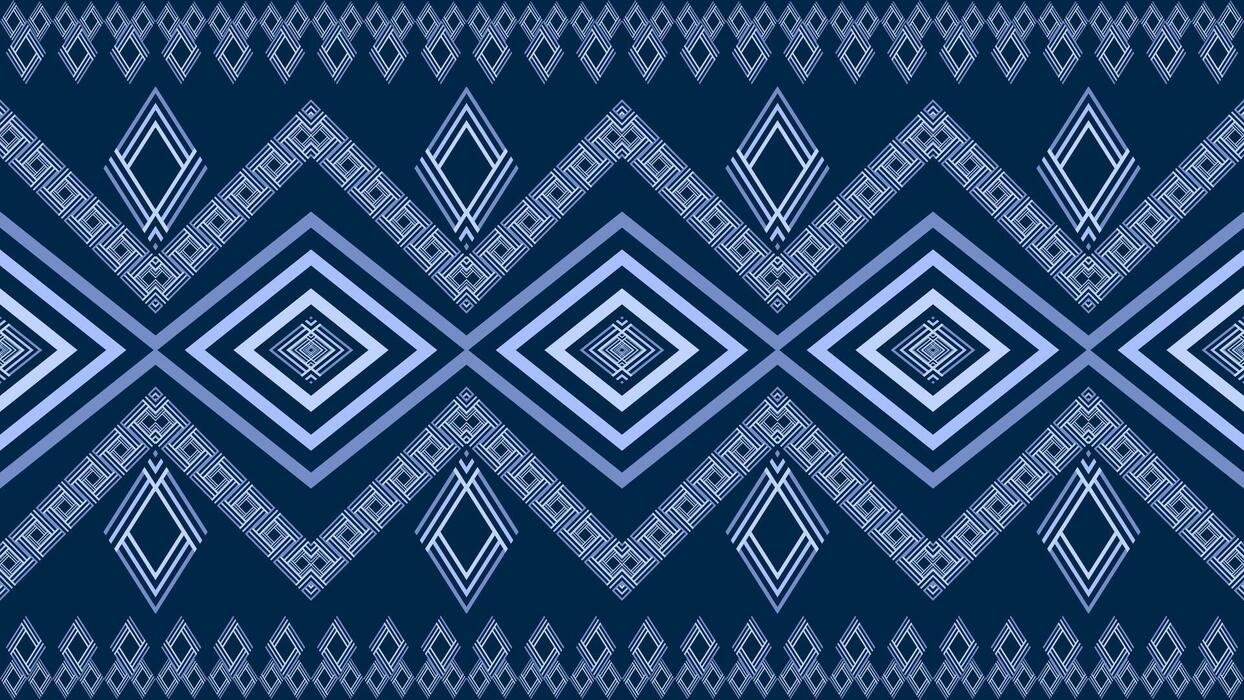 Blue African Pattern Vector Art, Icons, and Graphics for Free Download