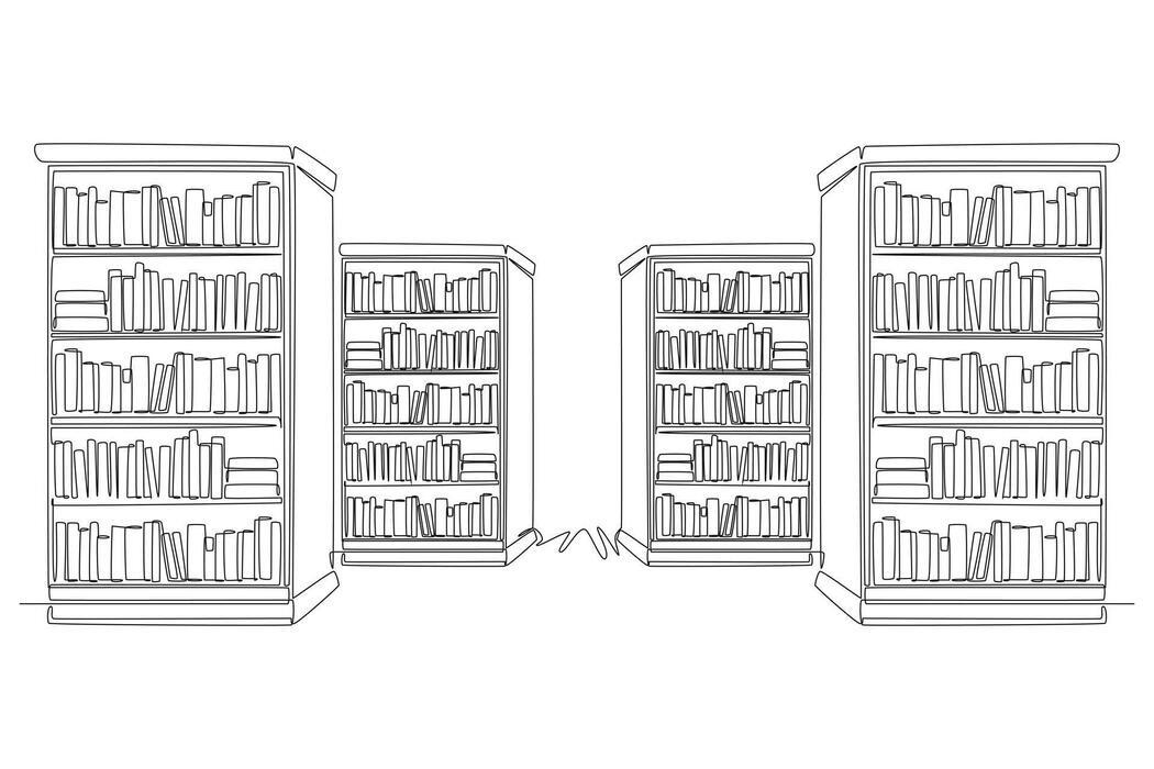 Library Drawing Vector Art Icons And Graphics For Free Download