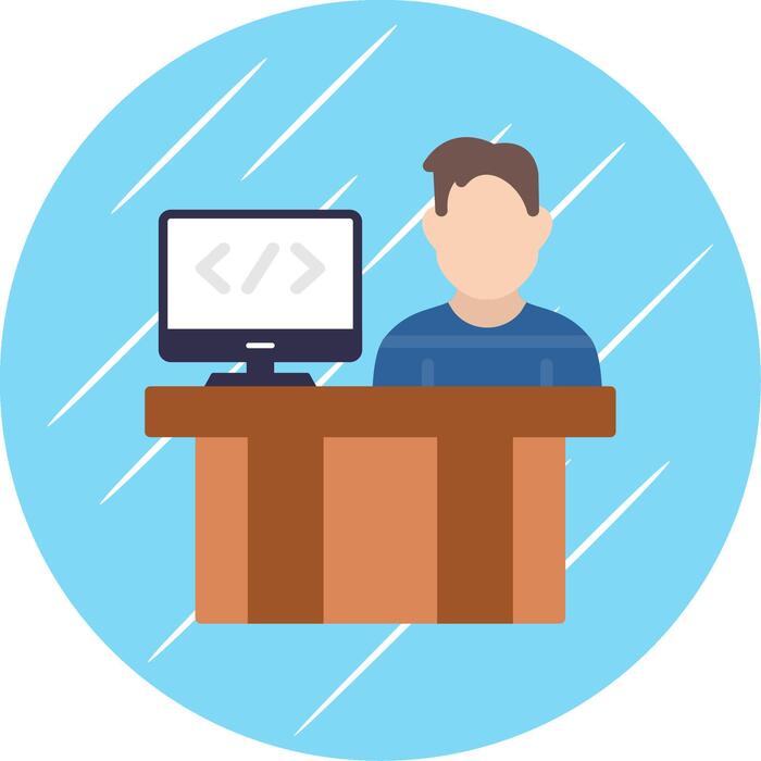 Programmer Avatar Vector Art, Icons, and Graphics for Free Download