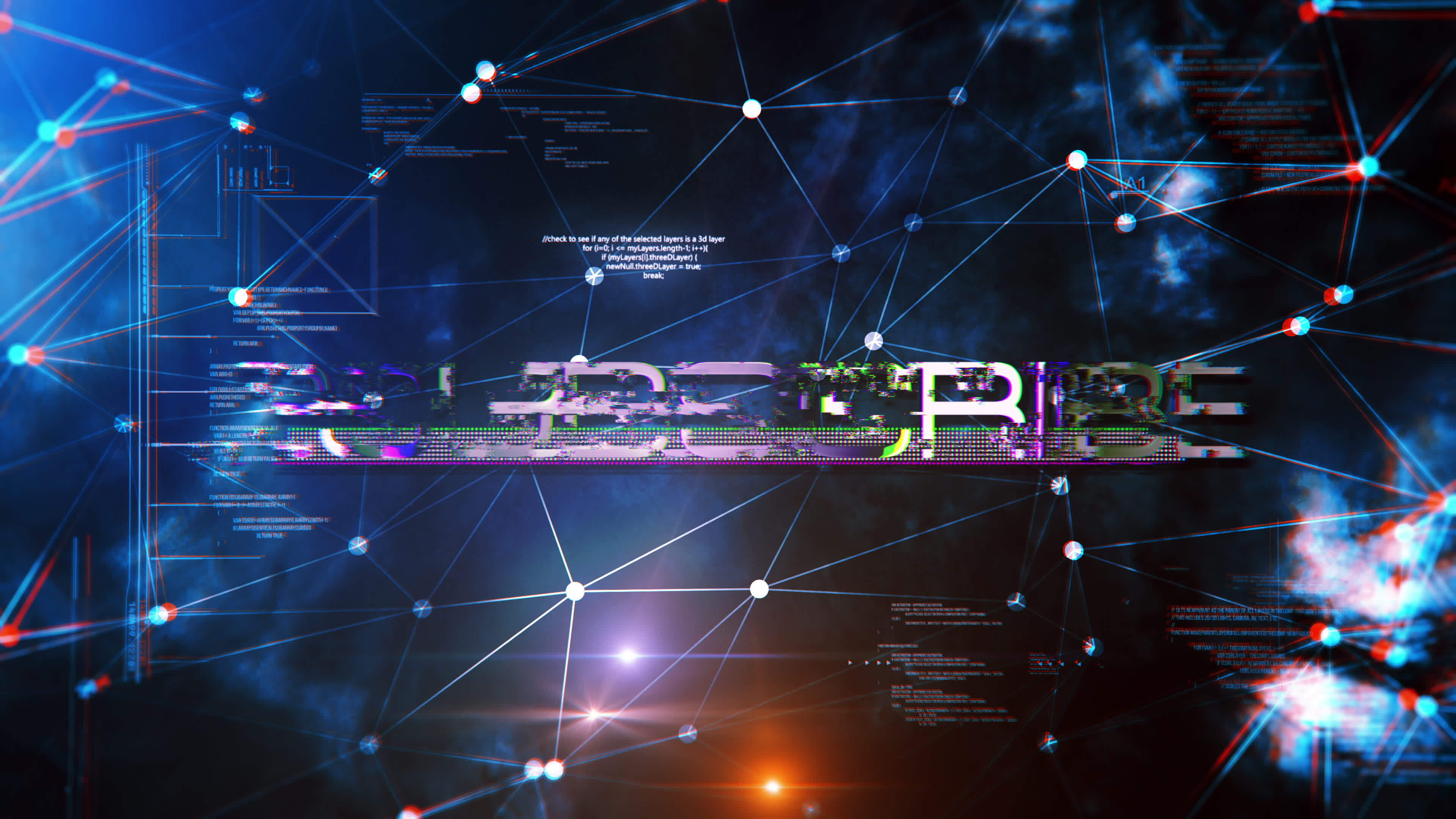 Abstract Animation Of Subscribe Silver Glitch Text Effect 43974694 Stock Video At Vecteezy