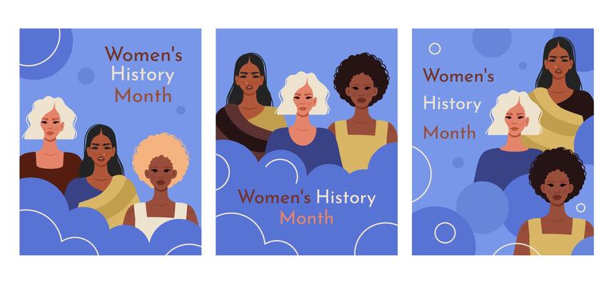 National Womens History Month Vector Art Icons And Graphics For Free