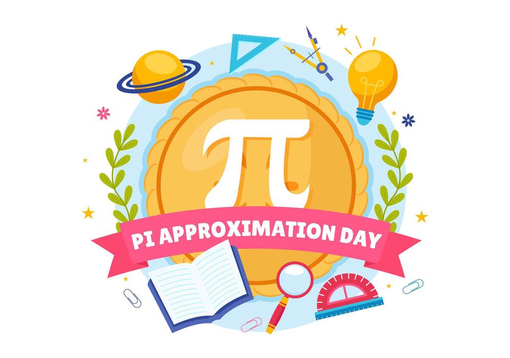 Pi Approximation Day Vector Art Icons And Graphics For Free Download
