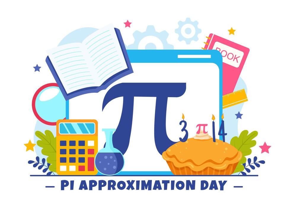 Pi Approximation Day Vector Art Icons And Graphics For Free Download