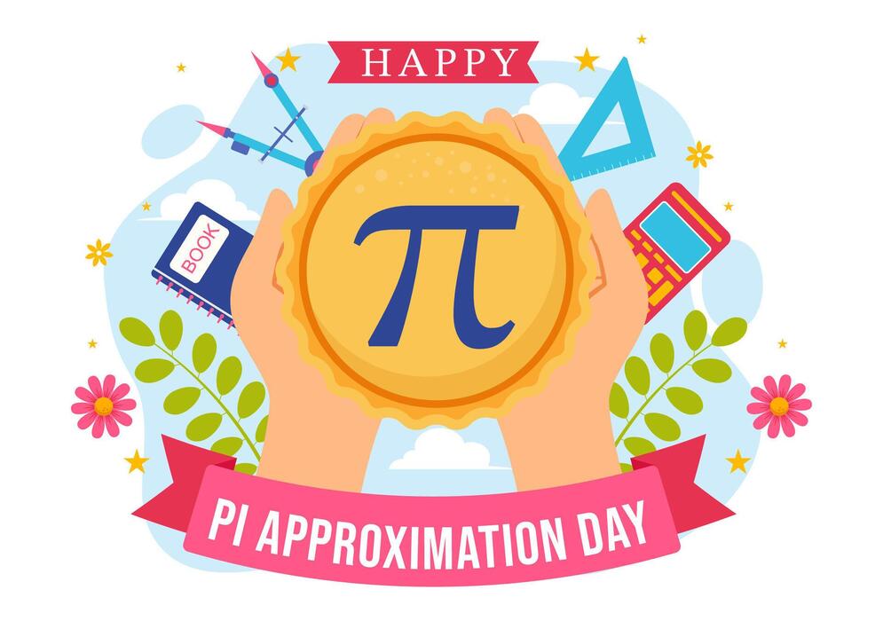Pi Approximation Day Vector Art Icons And Graphics For Free Download