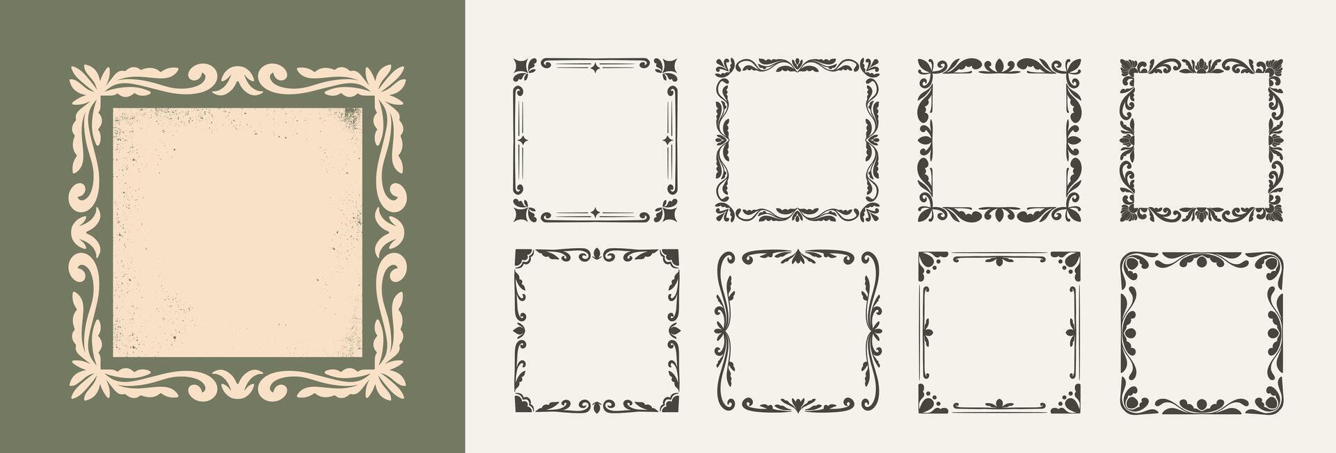 Square Border Vector Art Icons And Graphics For Free Download