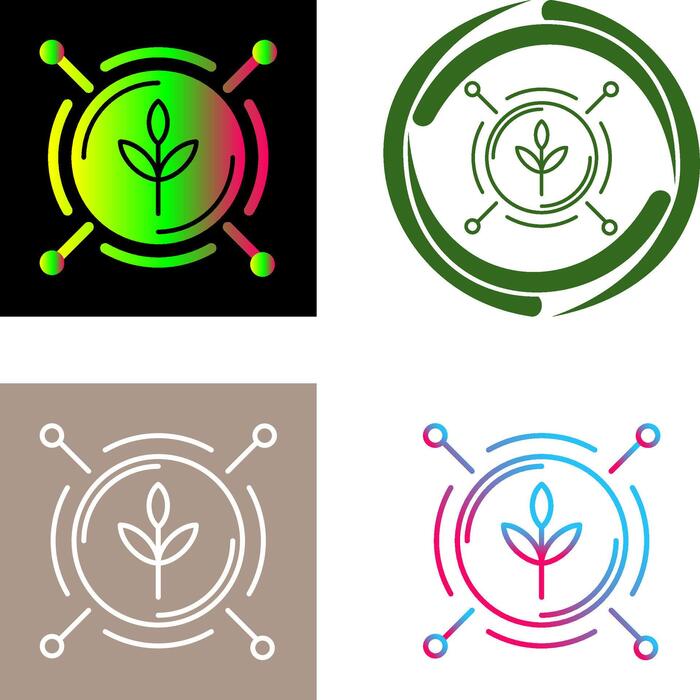 Plant Circle Logo Vector Art, Icons, and Graphics for Free Download