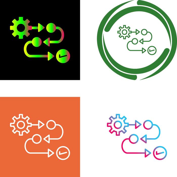 Process Logo Vector Art, Icons, and Graphics for Free Download