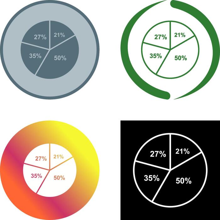 Pie Chart 7 Vector Art, Icons, and Graphics for Free Download