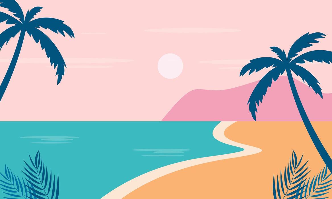 Page 4 | Beach Scene Vector Art, Icons, and Graphics for Free Download