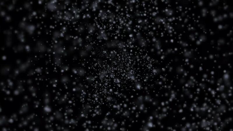 Blizzard winter snowfall particles loop animation background, moving ...
