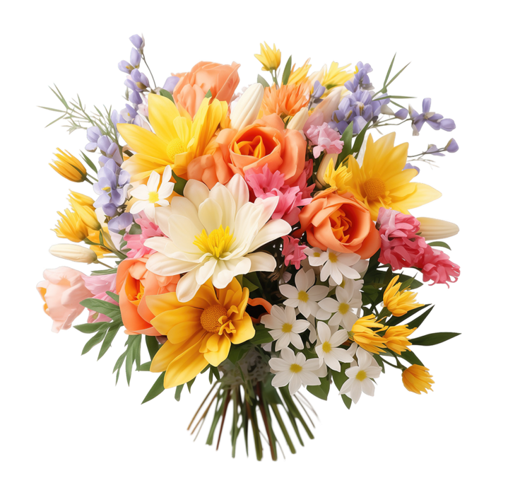 Bouquet Of Flowers PNGs for Free Download