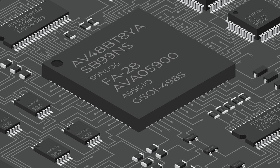 Microcontroller Vector Art Icons And Graphics For Free Download