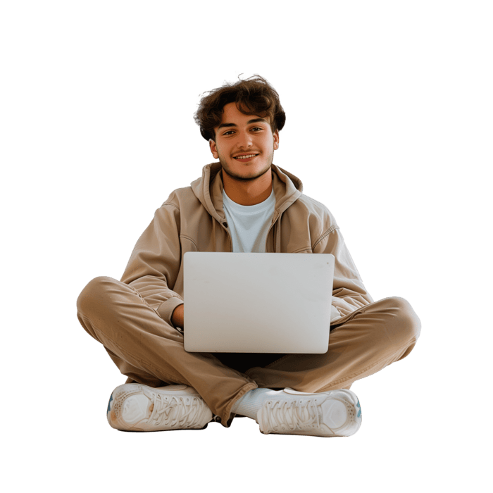 Man With Laptop PNGs for Free Download