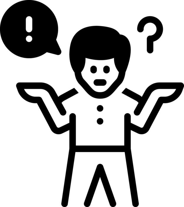 Confused Person Icon Vector Art, Icons, and Graphics for Free Download