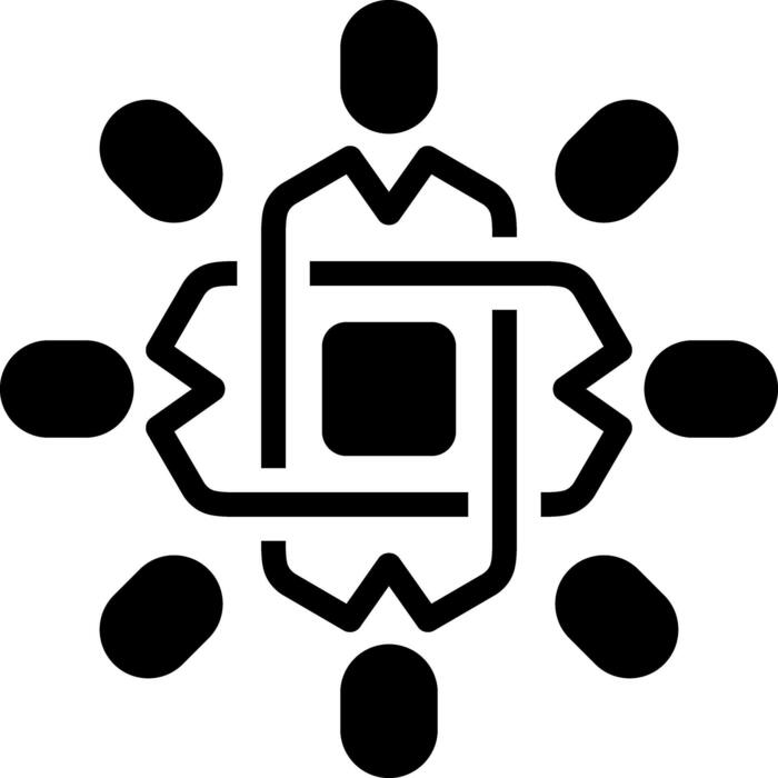 Collaborative Emblem Vector Art, Icons, and Graphics for Free Download