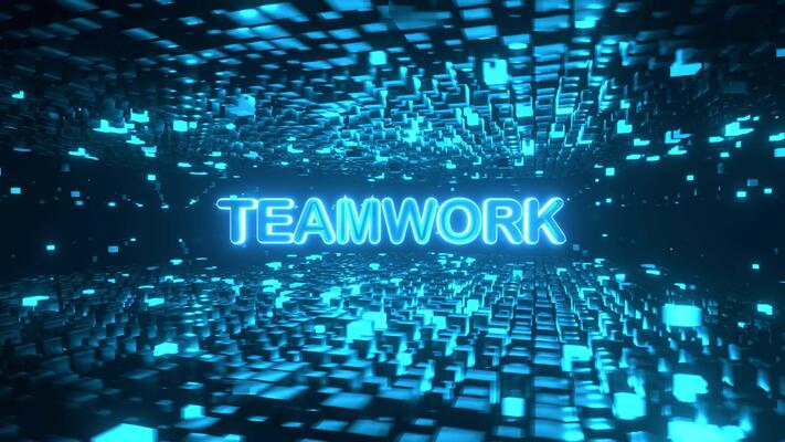 Animated Teamwork Stock Video Footage For Free Download
