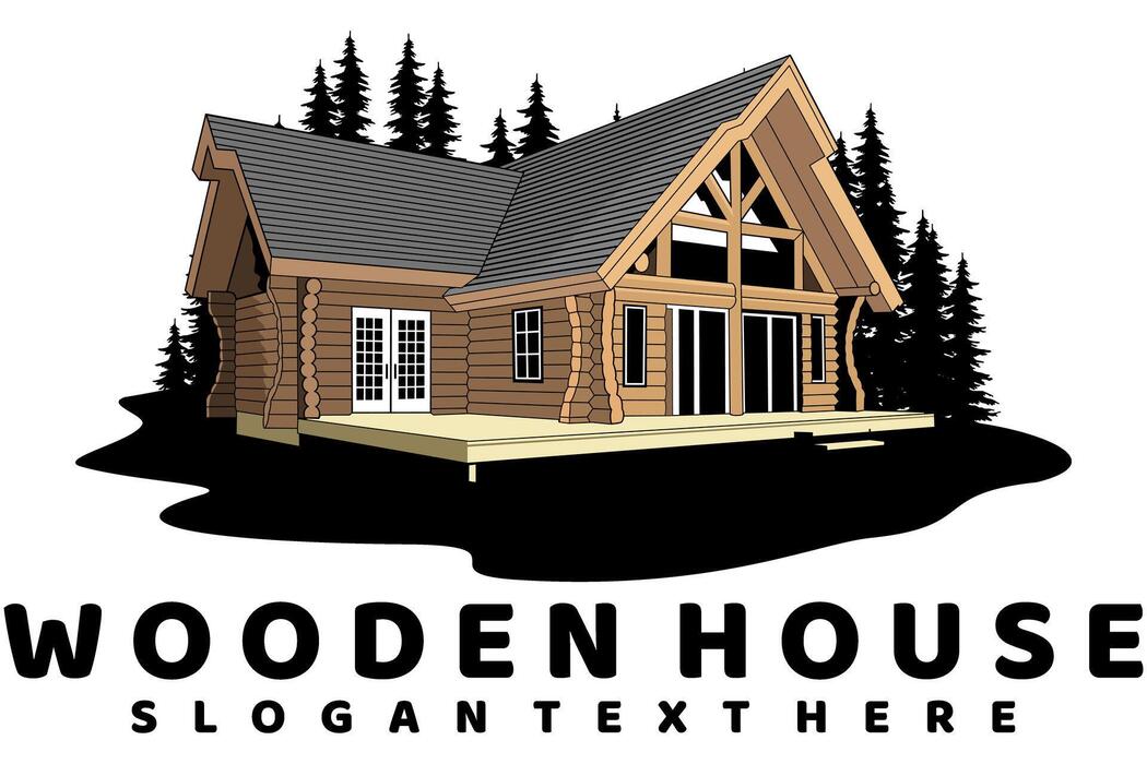Log Cabin Vector Art, Icons, and Graphics for Free Download