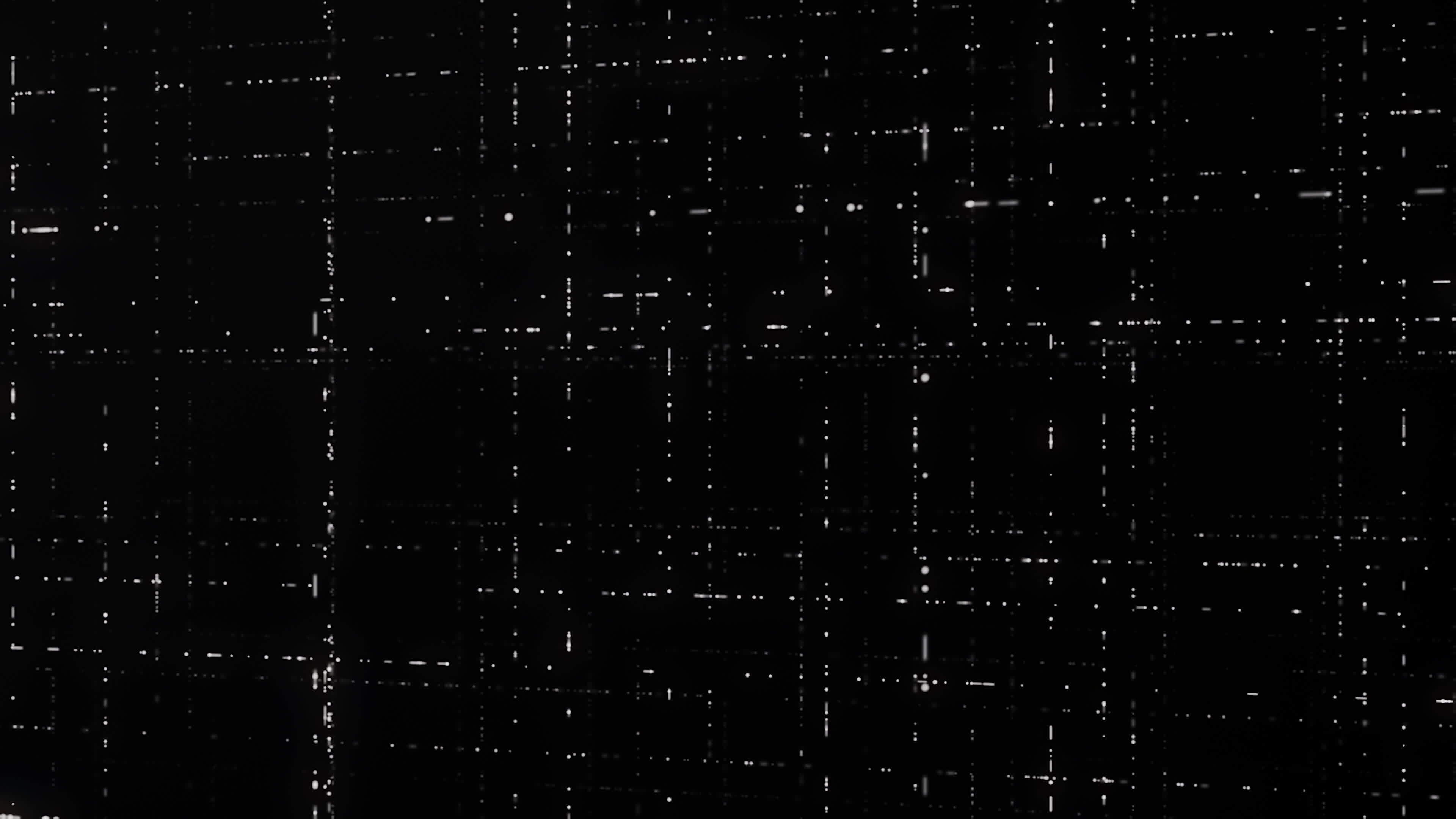 Moving information flows in computer network. Animation. 3D levels of ...