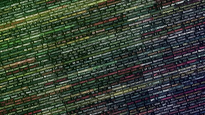 Hacker Code Running Stock Video Footage for Free Download