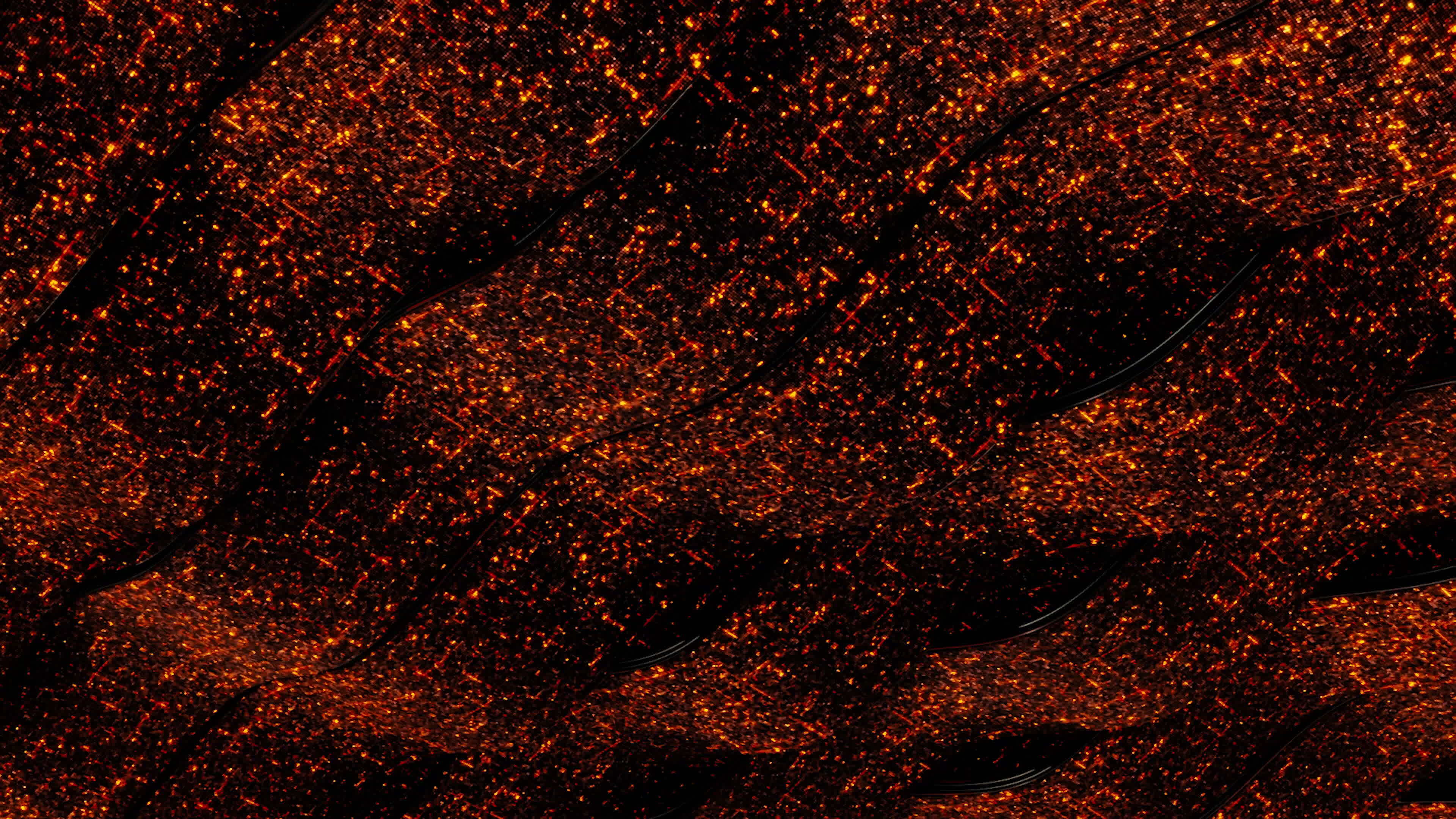 Floating Digital Big Data Seamless Loop Animation Futuristic Information Technology Or