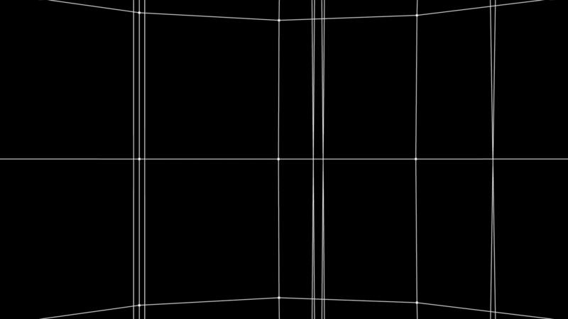 Black and green background. Animation. A dark background on which light ...