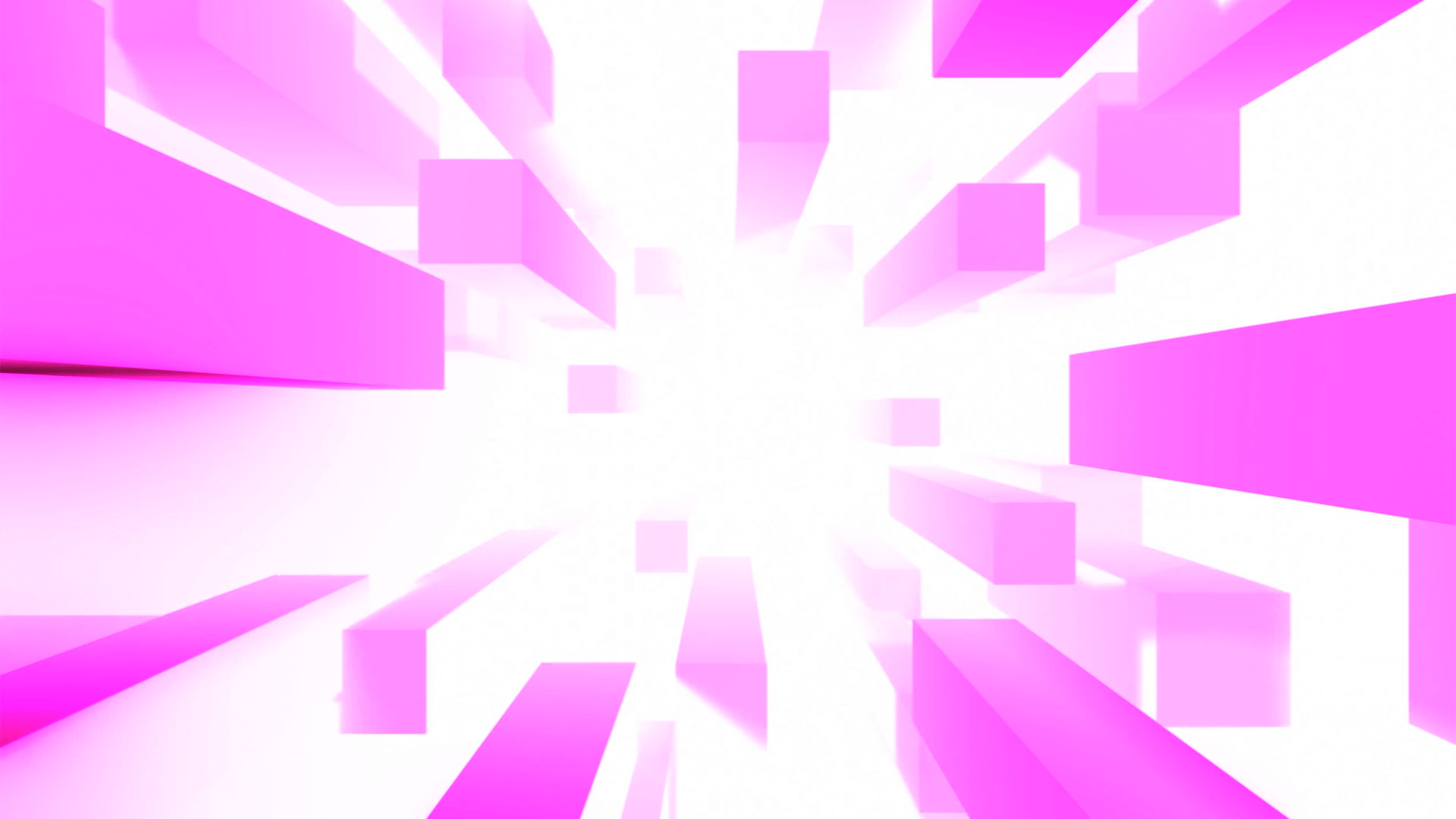 Animation of rectangles flying in stream. Design. Stream of 3D ...