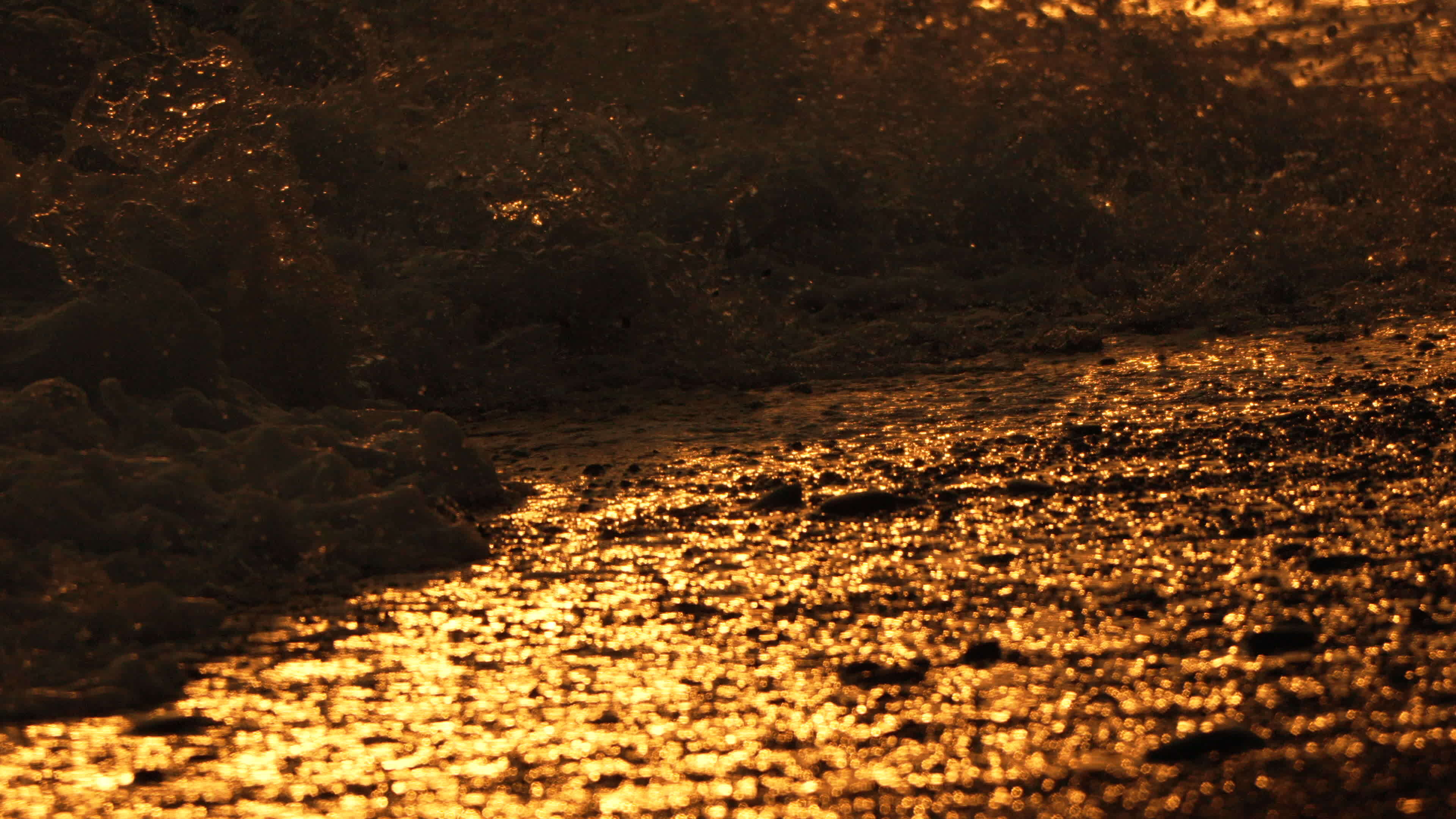 Ocean Waves At Sunset Stock Video Footage for Free Download