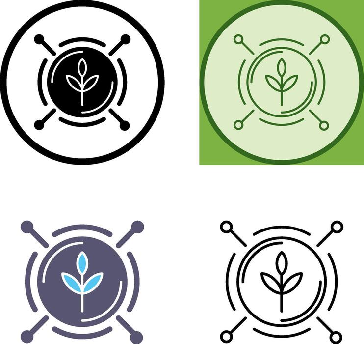 Plant Circle Logo Vector Art, Icons, and Graphics for Free Download