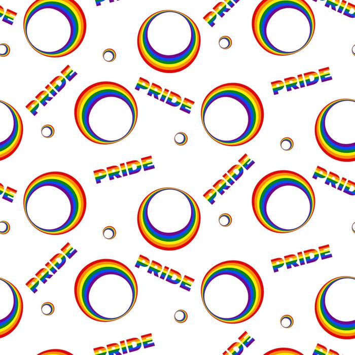 Pride Seamless Pattern Vector Art, Icons, and Graphics for Free Download
