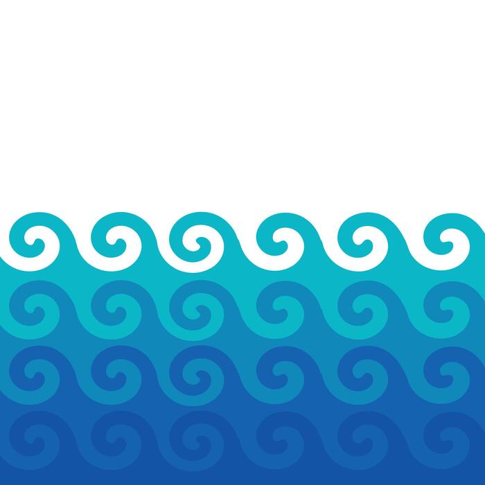 Ocean Waves Border Vector Art, Icons, and Graphics for Free Download