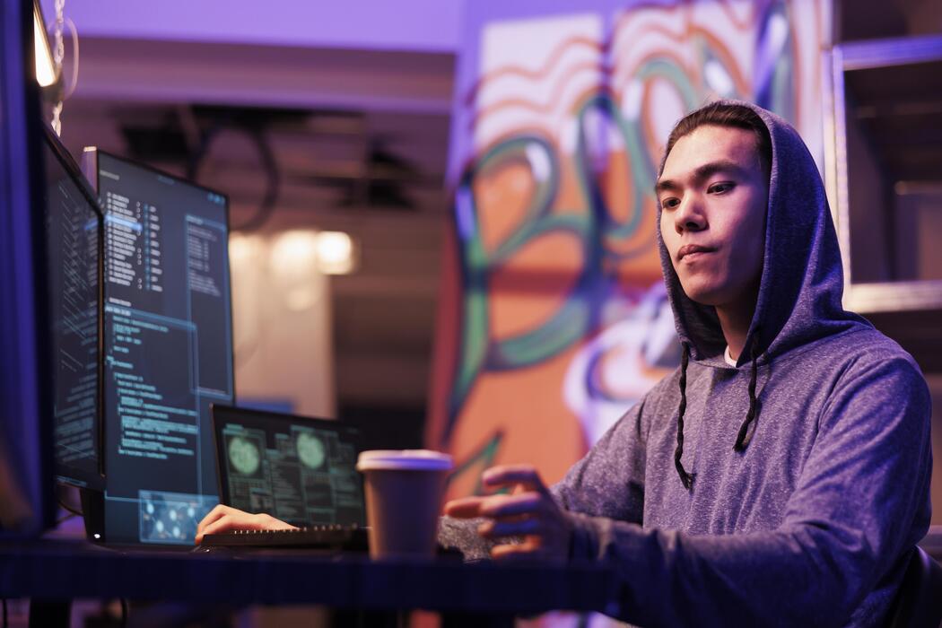 Teenager Coding Stock Photos, Images and Backgrounds for Free Download