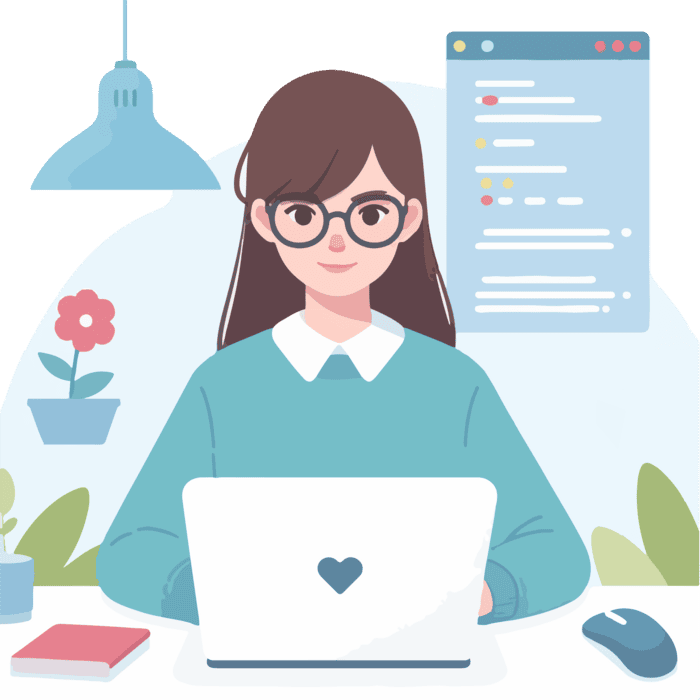 Web Developer Female PNGs for Free Download