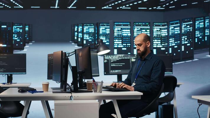 Network Monitoring Stock Video Footage for Free Download